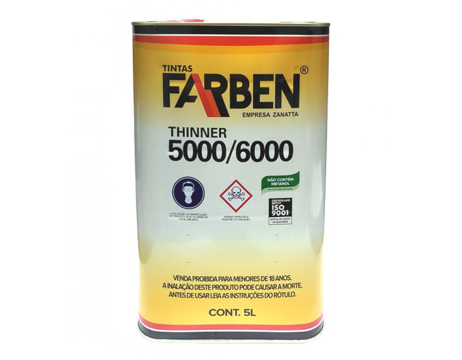 THINNER 5000 5L FARBEN | TINTAS JD