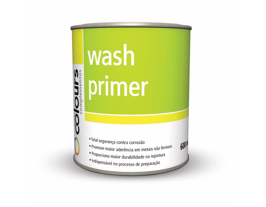 WASH PRIMER 0,6L SEM CATALISADOR MAXI RUBBER | TINTAS JD