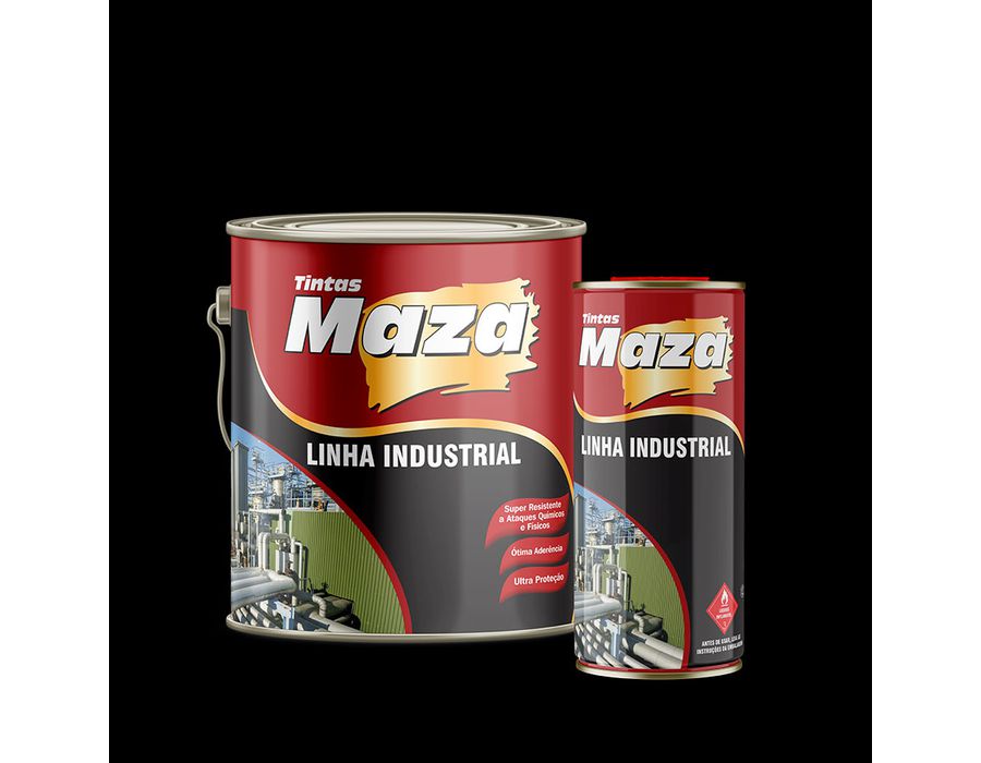 MAZA KIT TINTA EPOXI PRETO A+B 3,6L | TINTAS PALMARES