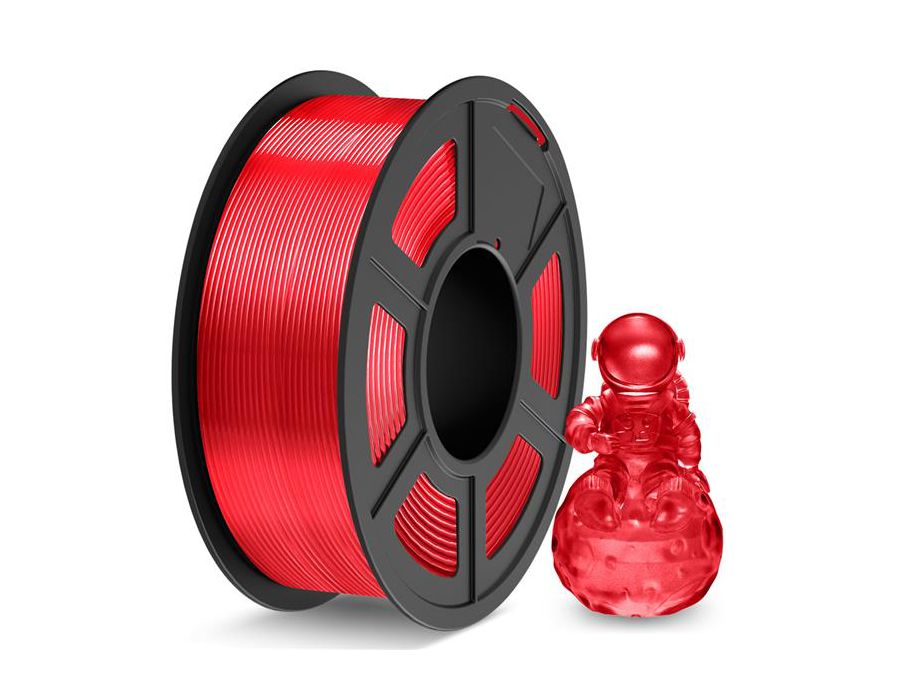 Filamento PVB SUNLU 1kg Vermelho transparente | TOPINK3D