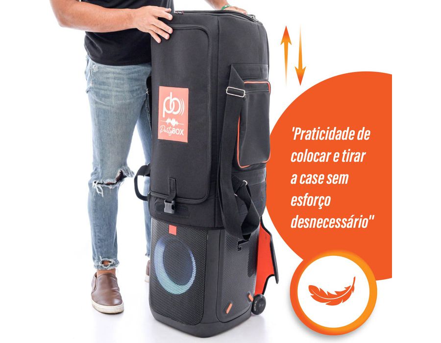 Bolsa Case Para Caixa De Som Jbl Partybox 310 Lançamento Top | TRIBOSHOP
