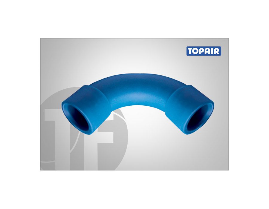 Curva 90° P/ Tubo PPR 25mm TopFusion Ar Comprimido CR250A | MAQPART