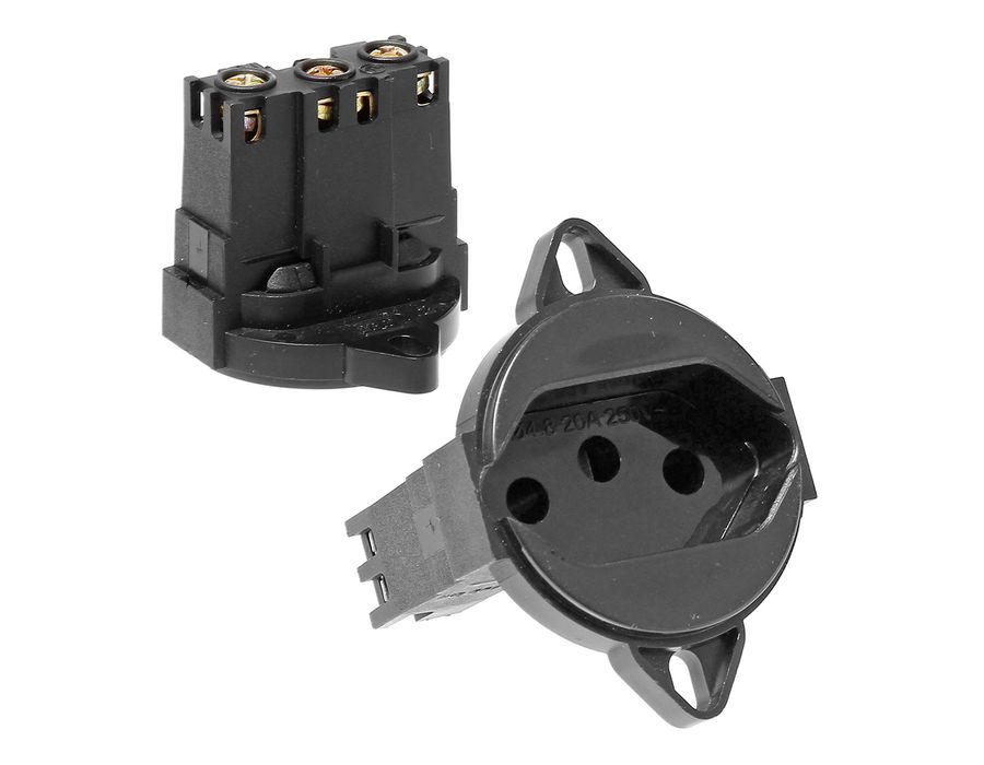 Tomada De Piso 2P+T Weg 20A 250V PRETO 13300941 | MAQPART