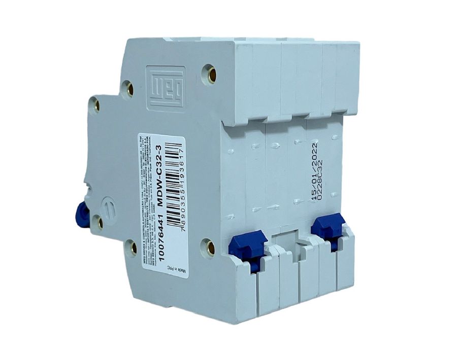 Disjuntor Tripolar Weg 32a Curva C 3KA Mdw-c32-3 | MAQPART