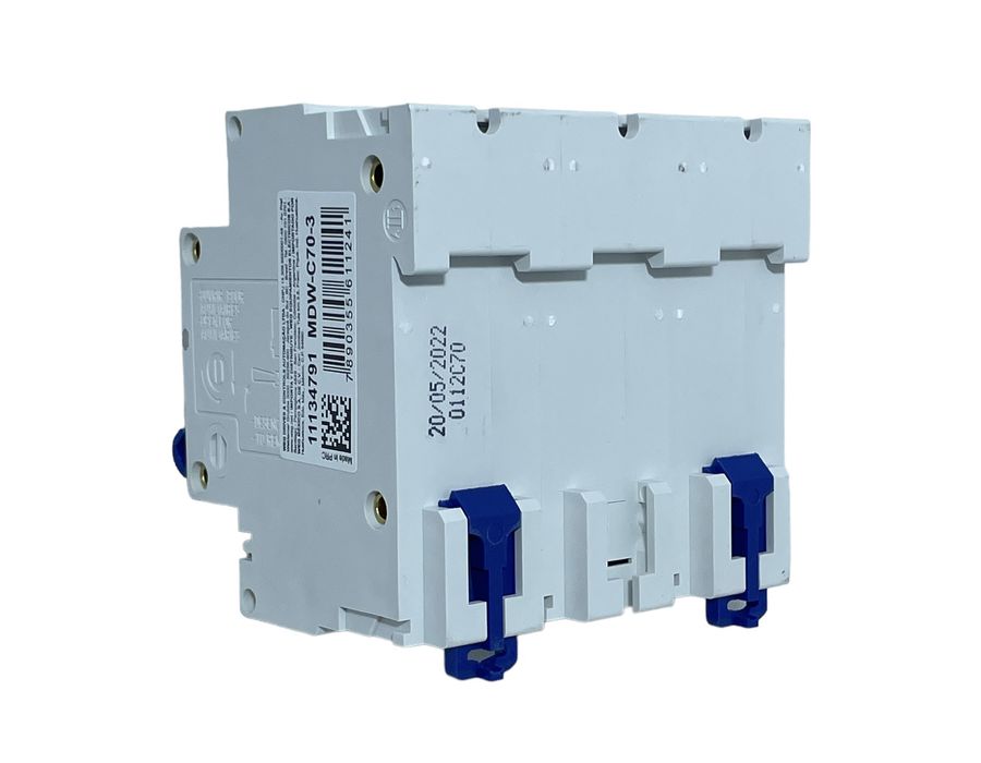 Disjuntor Trifasico Weg Din 70a Curva C 440vca 3ka Mdw-c70-3 | MAQPART