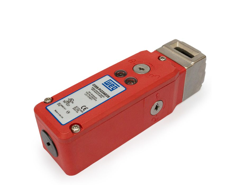 Chave Segurança Lingueta C/ Solenóide 2NF/2NA CISS-PI22AE26 | MAQPART