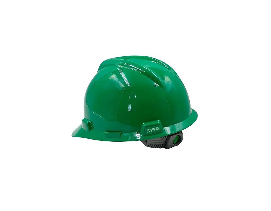 CAPACETE VERDE PUSH-KEY MSA V-GARD TIPO I CLASSE B CA 498 | VPS Brasil
