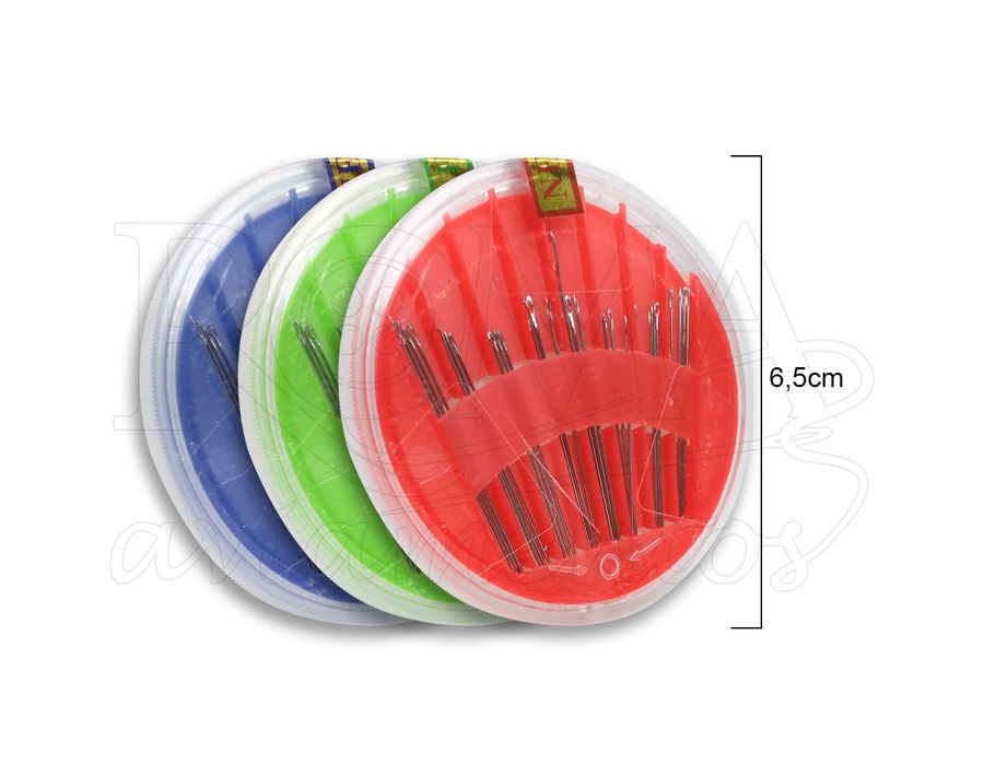 Kit Agulha Cartela com 25 Agulhas de Mão - Agulheiro – Tamanhos ...