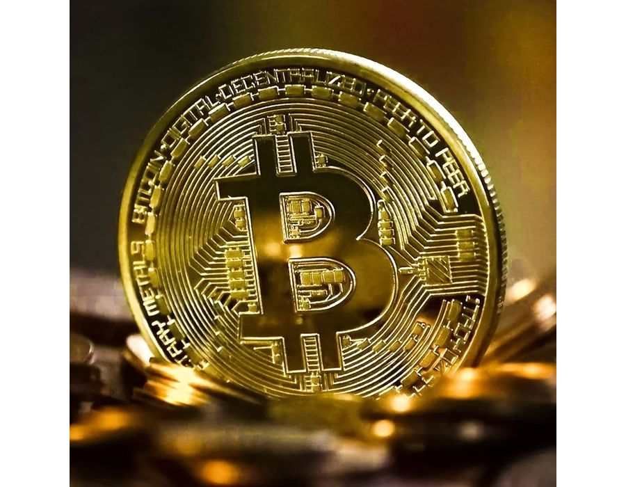 Bitcoin Moeda Réplica Artificial Exclusiva, Coleção, Decoração ...