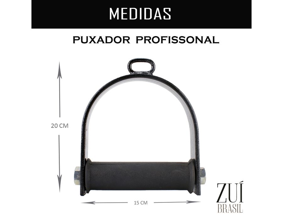 Barra Puxador Estribo Cross Over Manopla Resistente 1 Pç Zuí Brasil ...
