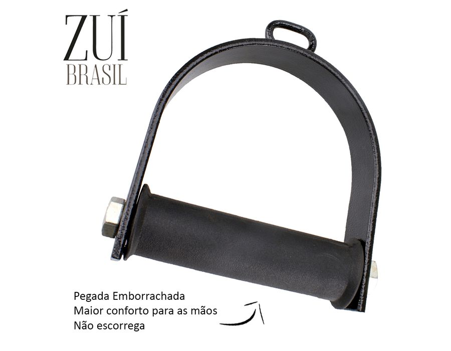 Barra Puxador Estribo Cross Over Manopla Resistente 1 Pç Zuí Brasil ...