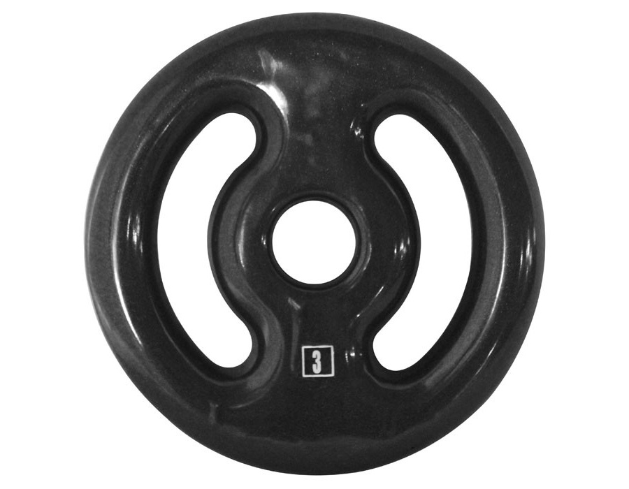 Anilha Emborrachada 3 kg | ANILHASDEFERRO