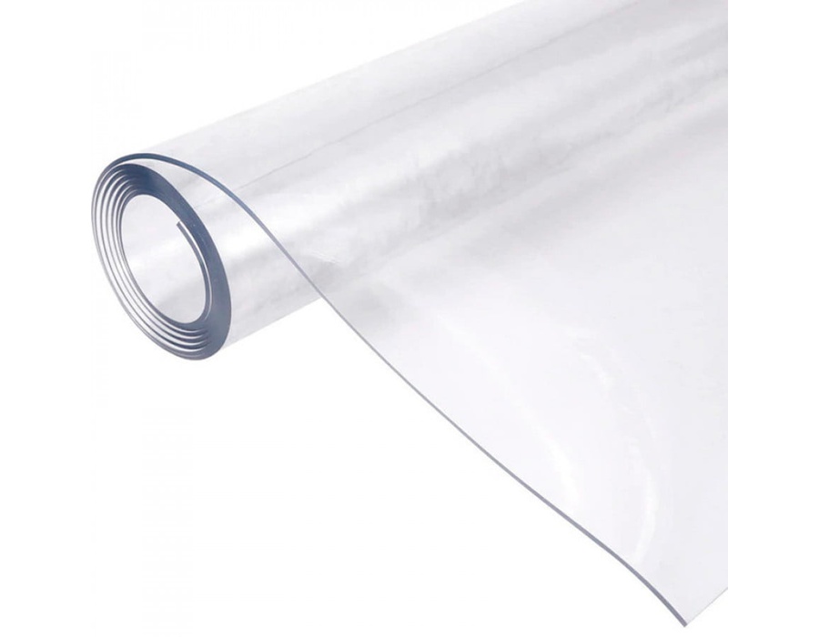 Plástico Transparente PVC Cristal 0.6mm 1m com Papel Cipa | APOLO ARTES