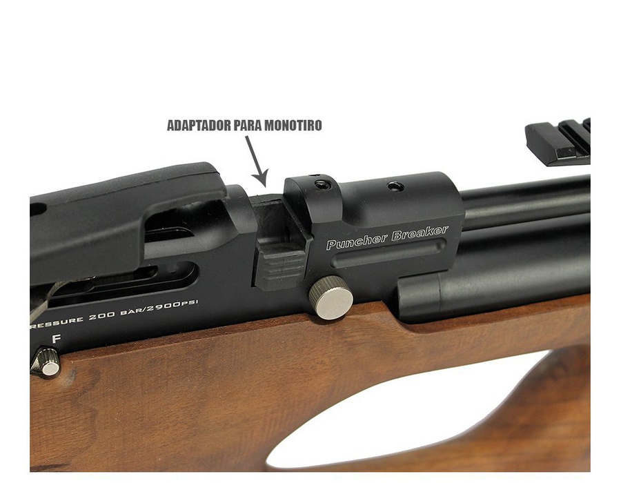 CARABINA DE PRESSÃO PCP KRAL ARMS PUNCHER BREAKER 5.5MM - Airsoft e ...