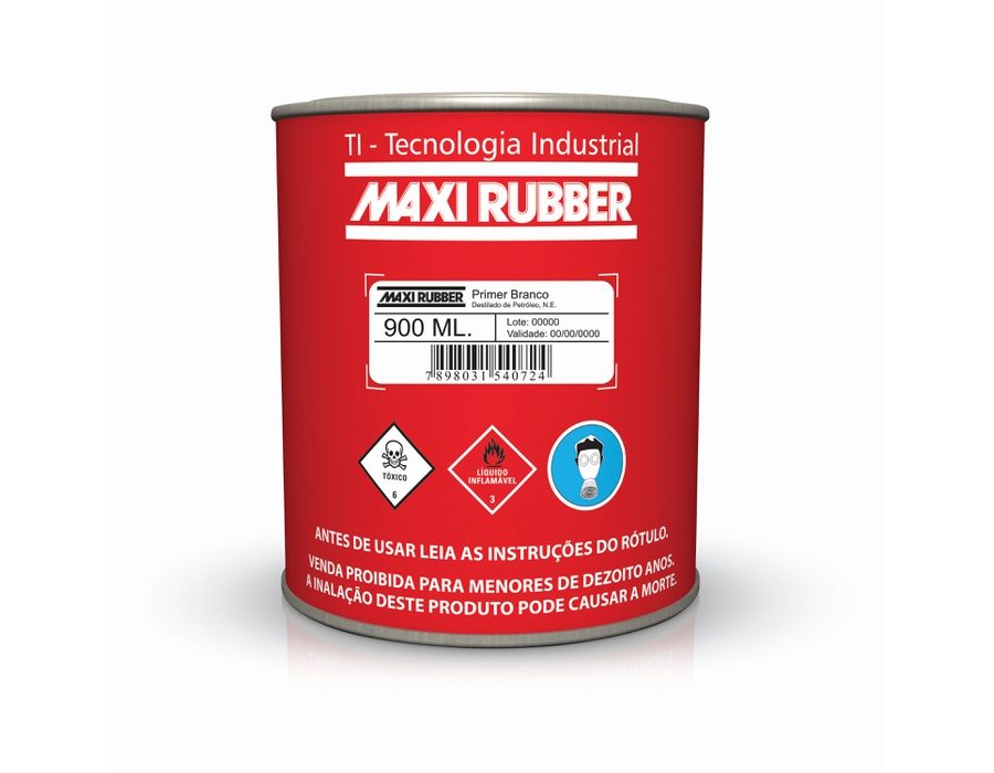 PRIMER UNIVERSAL BRANCO MAXI RUBBER 900ML | Bond Tintas