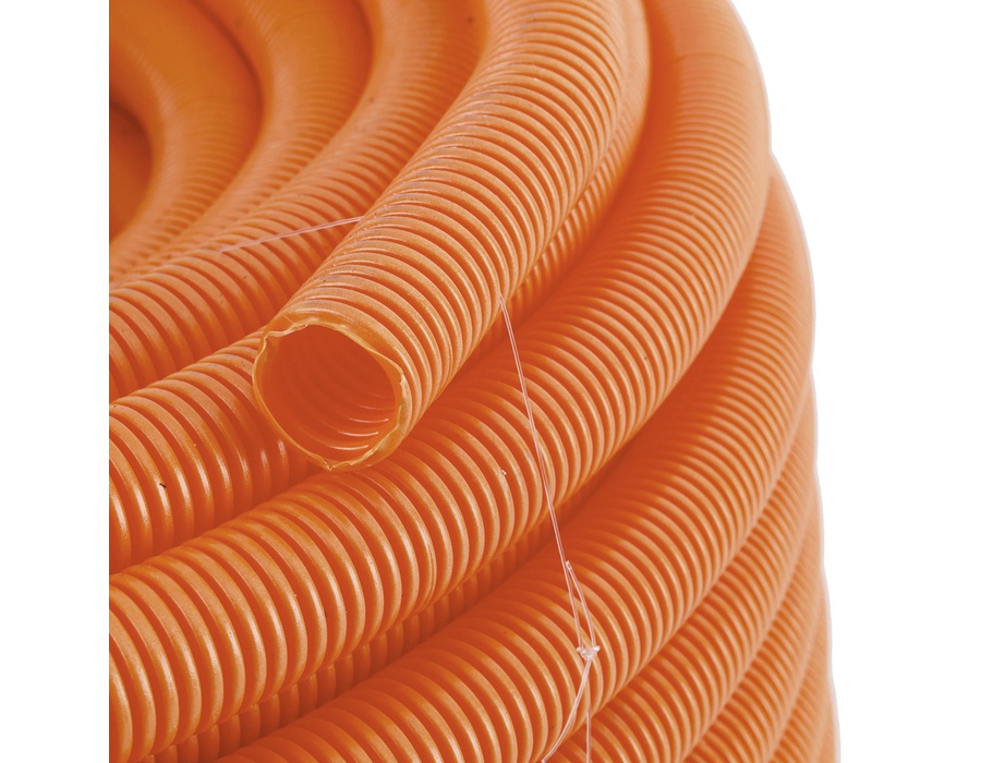Eletroduto Corrugado Laranja Reforçado 1 Polegada 25m Adtex | Broketto ...