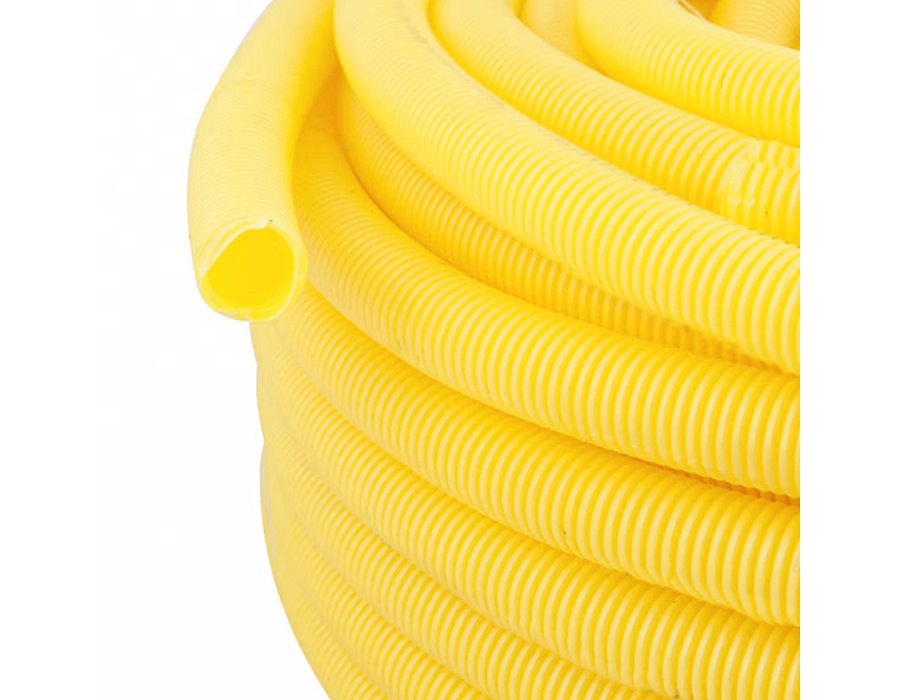 Conduíte Eletroduto Corrugado Amarelo 1 | Broketto Materiais Elétricos