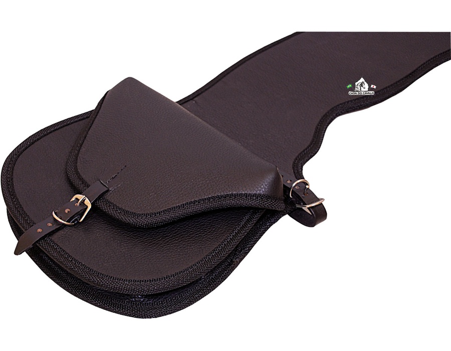 Alforge de Couro Vaqueta Americano | Casa do Cavalo