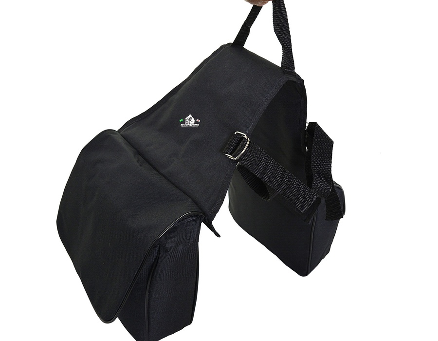 Alforge de Lona Térmico Preto | Casa do Cavalo