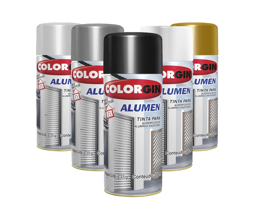 SPRAY (ESCOLHA A COR) ALUMEN 400ML - COLORGIN | CONSTRUTINTAS