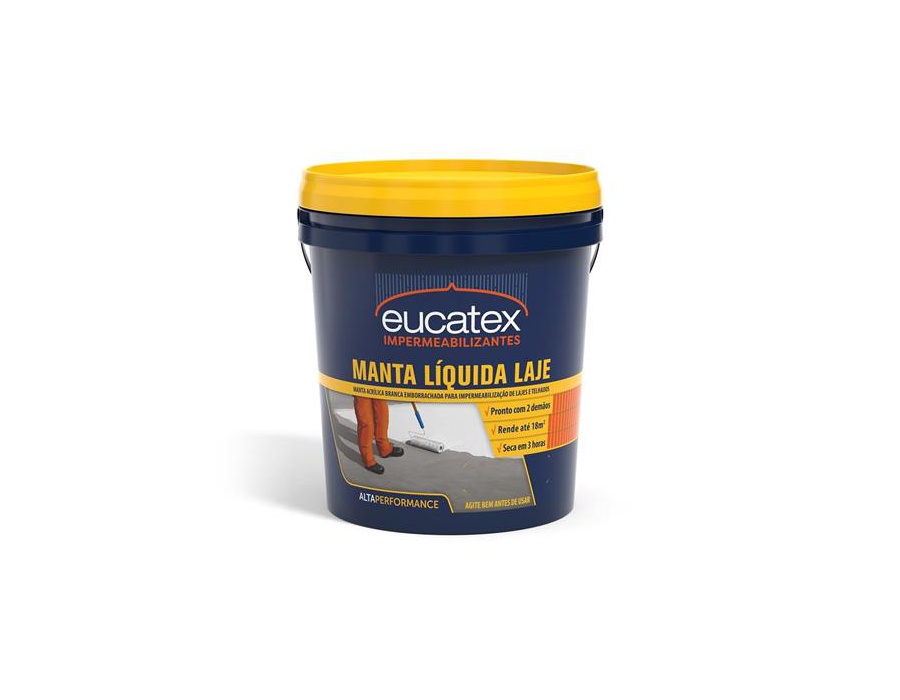 MANTA LIQUIDA 12 KG - EUCATEX | CONSTRUTINTAS