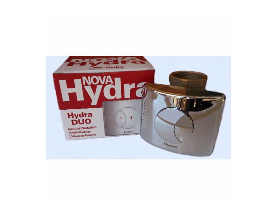 Válvula Descarga Hydra Duo 1.1/2 2545 C 112 Completa Cromada Deca ...