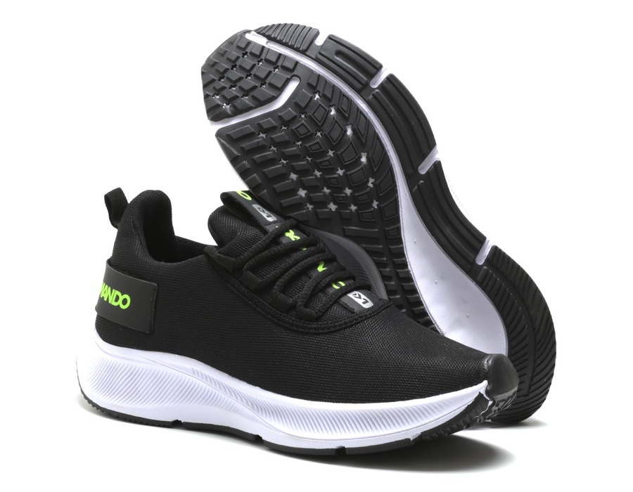 Tênis Esportivo Masculino Treino Academia Fitness Leve Confortável ...