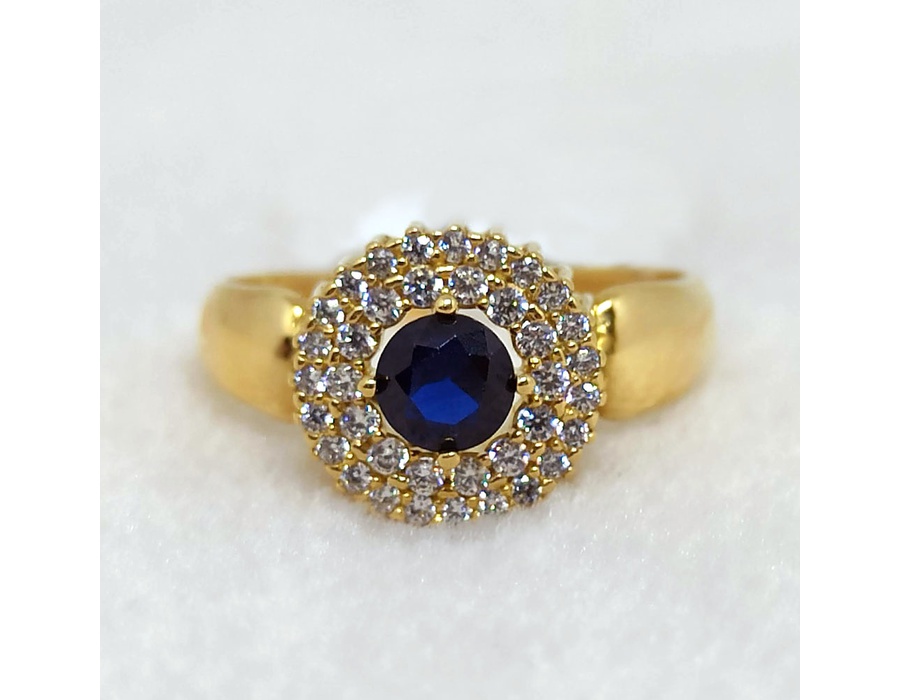 Anel de Formatura em Ouro 18k Cravejado | Helder Joalheiros