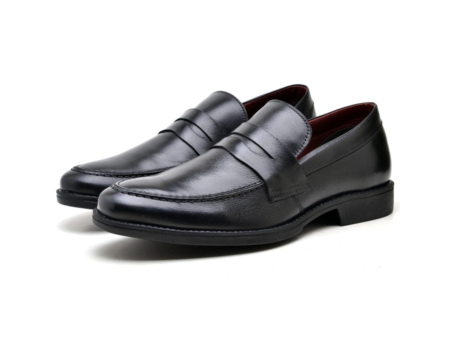 SAPATO LOAFER Ref.: 9400 TORO - Preto | Mister Couros