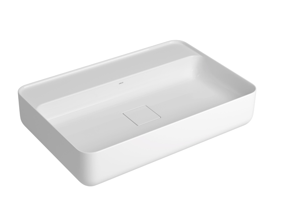 Cuba de Apoio Deca Retangular Com Mesa 60 cm Slim Branco - L.13060.M.17 ...