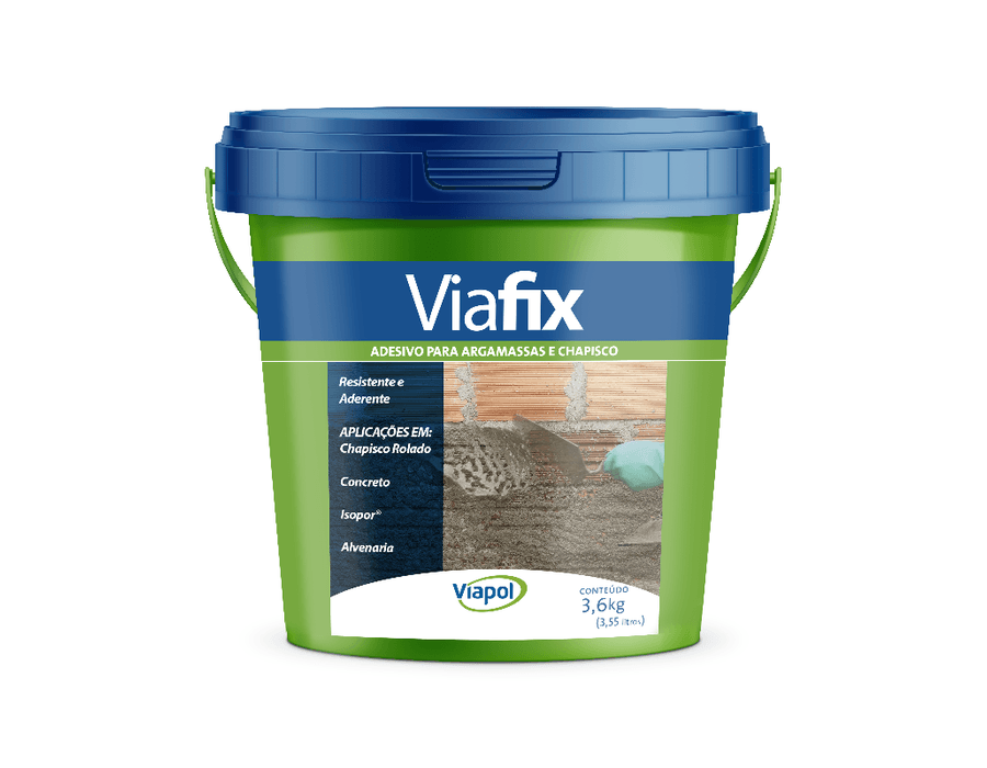 EMULSÃO ADESIVA VIAFIX VIAPOL | Impermix | Materiais de Construção
