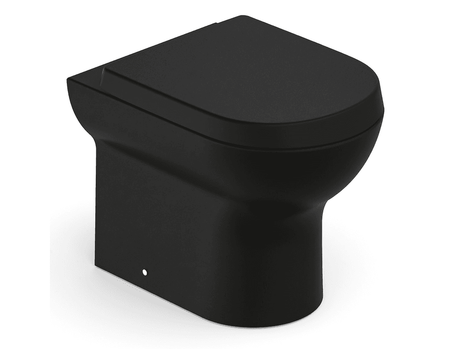 Kit Bacia Nexo Convencional Black Matte Roca C343727009 - Loja Gomes