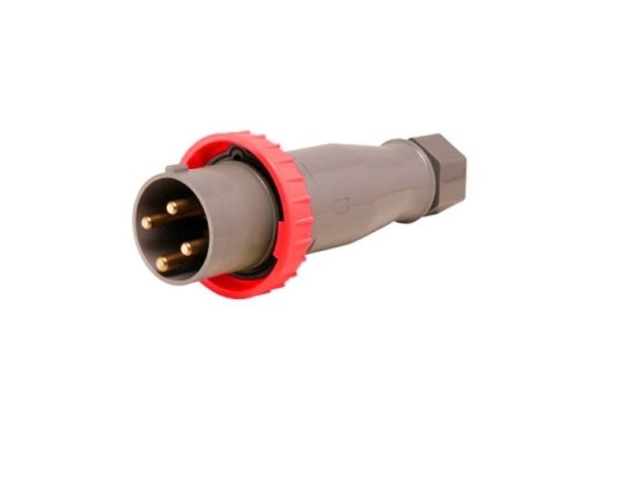 Plugue 3P+T Steck 63A 380/440V 6H Negativo SN4576 Steck | Nicolucci