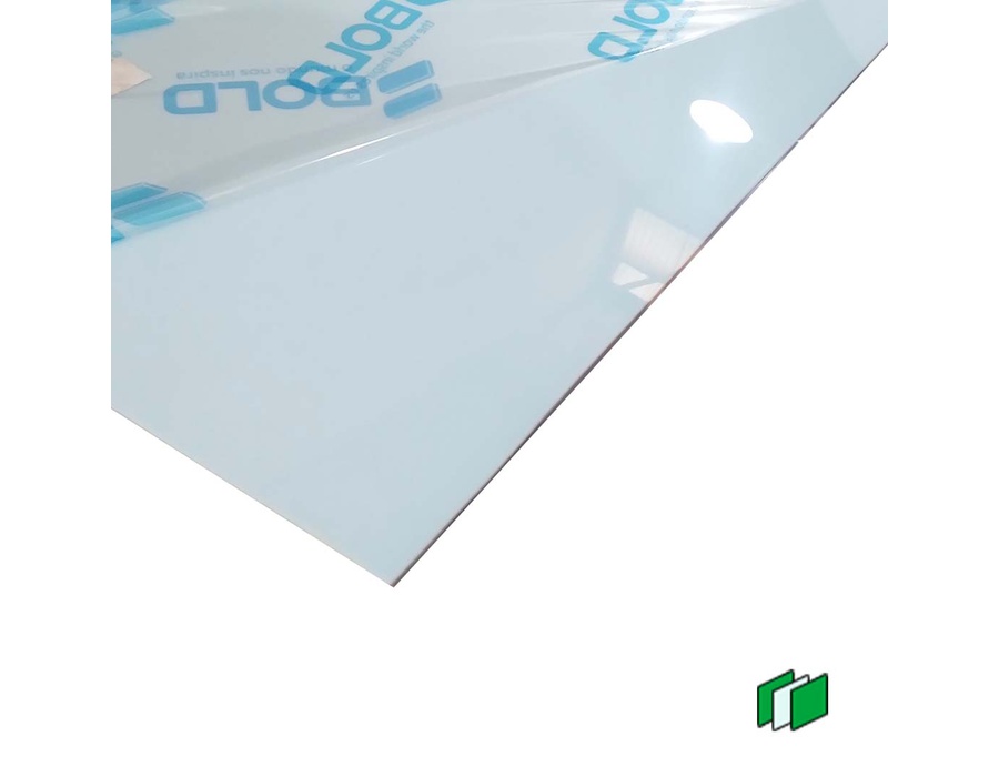 Chapa De Acrílico Azul Bebê 3mm 200cm X 100cm | POLY SHEET POLICARBONATO