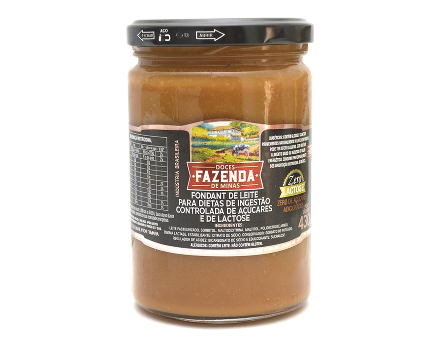 Doce de Leite Zero Lactose e Zero Açúcar 430g | Vim da Canastra