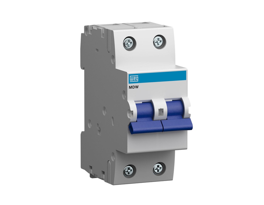 Disjuntor Bipolar Weg Din 32A MDW-C32-2 - 10076439 | Sartori Web