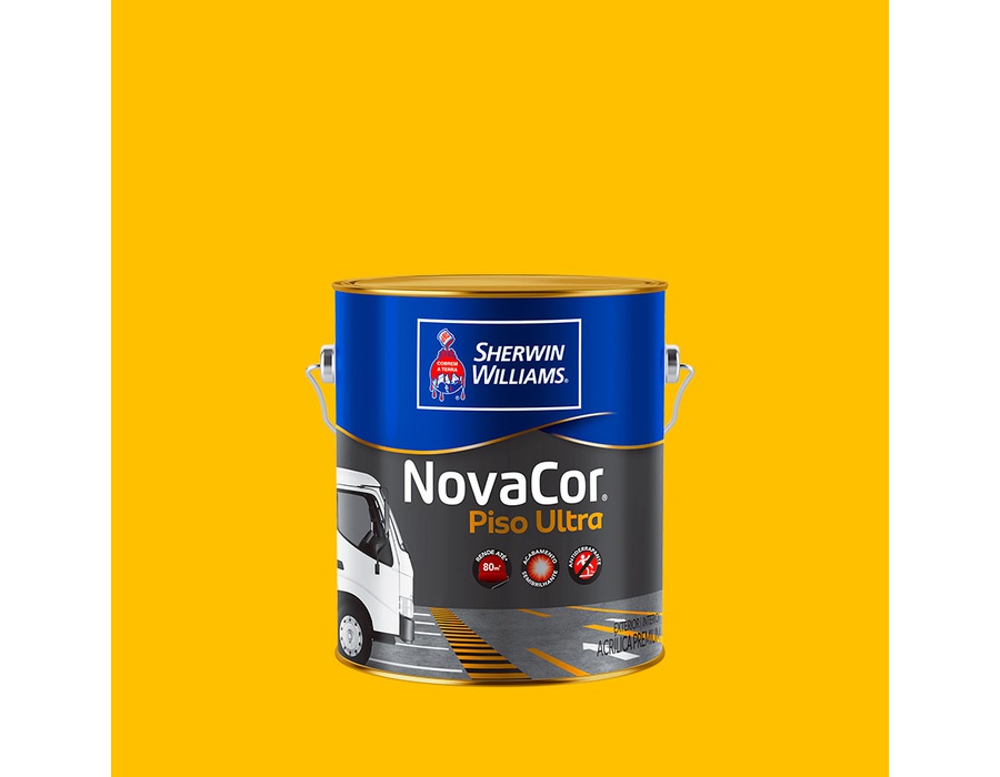 NOVACOR ULTRA PISO AMARELO DEMARCAÇÃO 3,6L | TINTAS PALMARES
