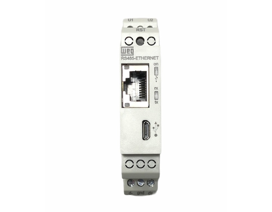 CONVERSOR INTERFACE RS485 / ETHERNET PARA MULTIMEDIDOR WEG MMW-03 | MAQPART