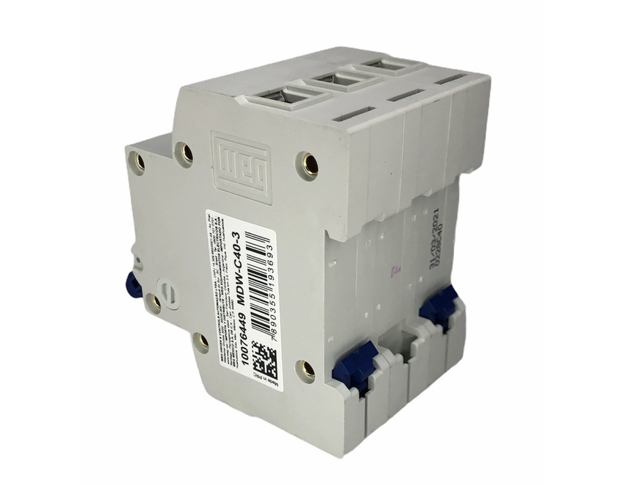 Disjuntor Tripolar Weg 40a Curva C 3KA Mdw-c40-3 | MAQPART