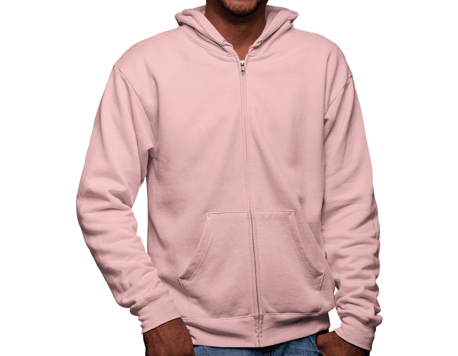 Moletom Zíper Rosa Bebê | Adrenalina Drop