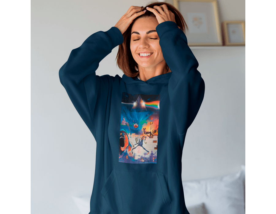 Moletom canguru e capuz Pink Floyd The wall do Infantil ao Plus size ...