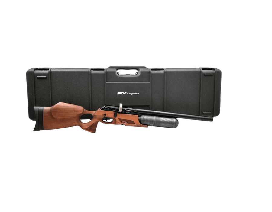 Carabina de Pressão PCP FX AIRGUNS 5.5MM CROWN CONTINUUM MKII GRS DUAL BARREL STOCK WALNUT ...