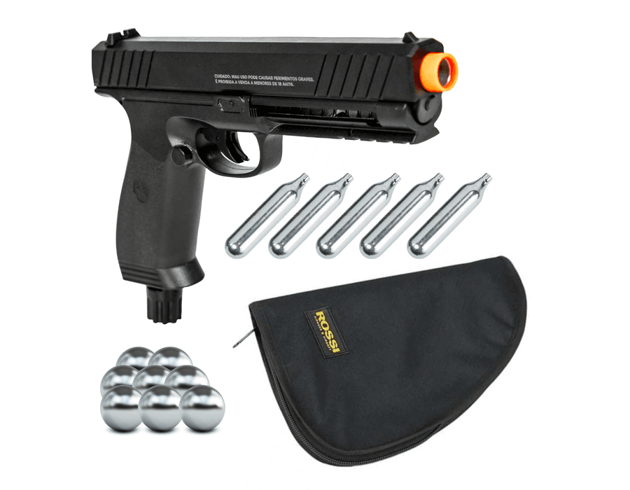 Pistola Co2 Rossi Vesta Home Defense .50 + Cilindros co2 + Esferas ...