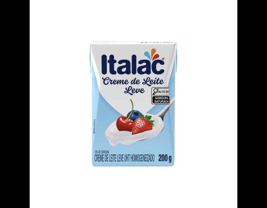 CREME DE LEITE UHT 10% DE GORDURA 200G ITALAC | CHOKDOCE