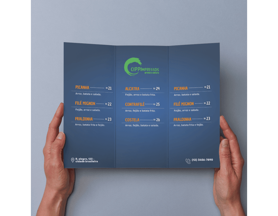 Folder 2 Dobras | Cippi Impressos