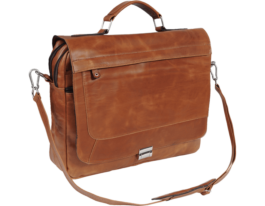 Pasta executiva para notebook 17" polegadas em couro original. / LARGADÃO - COM VOCÊ, ONDE FOR!