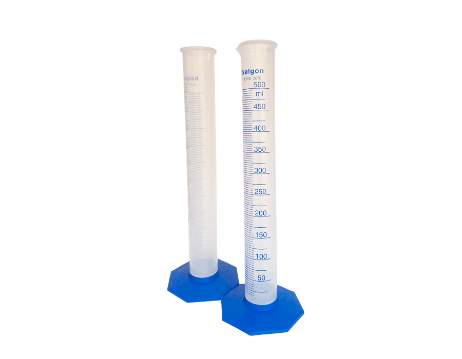 PROVETA GRADUADA PLASTICA 500ML POLIPROPILENO | LEAOLABOR