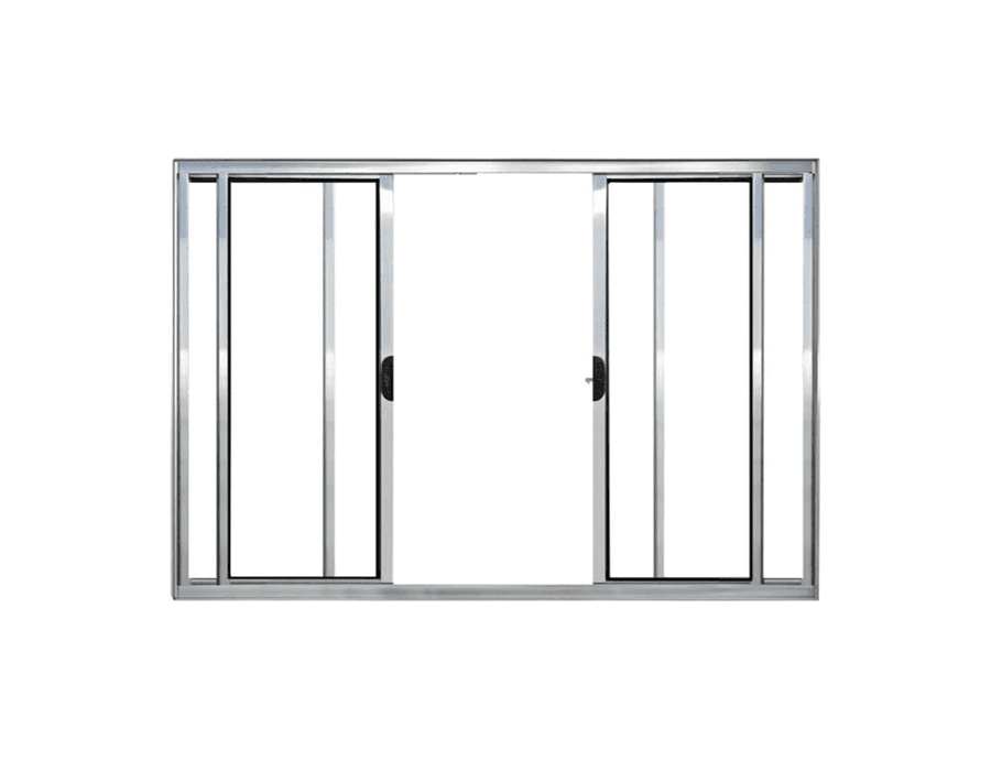 Janela Alumínio Vidro Liso 150cm x 100cm 4F 3449 - POTY | Rede ...