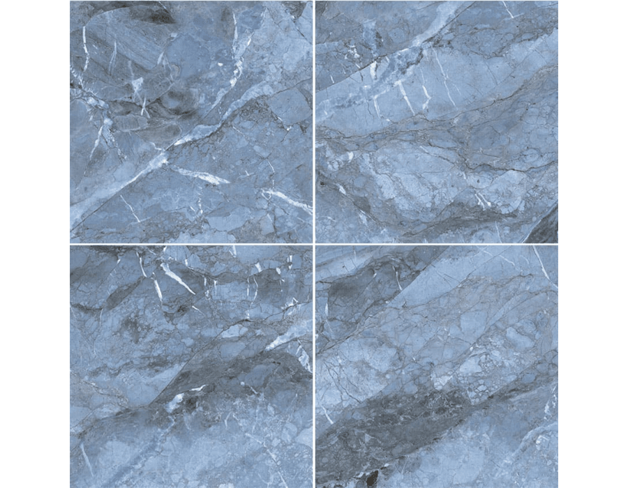 Piso Retificado Polido Intensy Azul 66x66 A-LB 2.18m² - FORMIGRES PREMIUM | Rede Construir Milmart