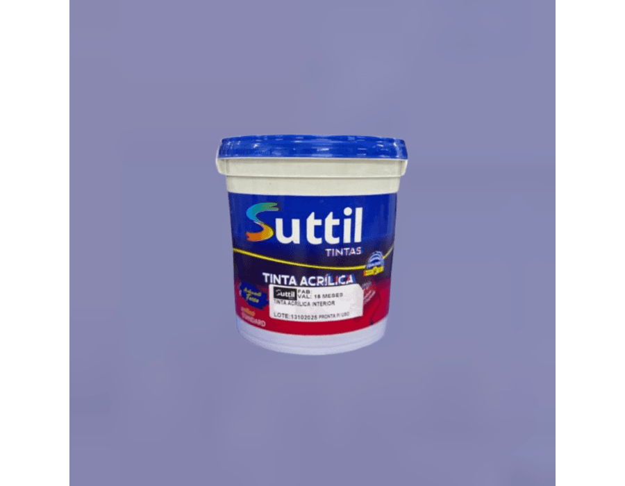 Tinta Acrílica Interna Fosco 3,6L BALDE - SUTTIL | Rede Construir Milmart